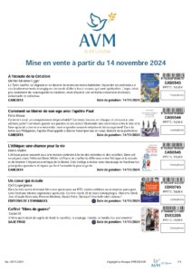 Catalogues AVM Diffusion - AVM Diffusion