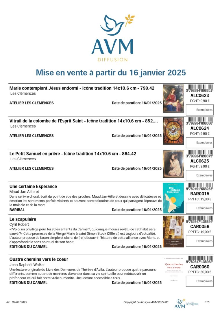 Catalogues AVM Diffusion - AVM Diffusion